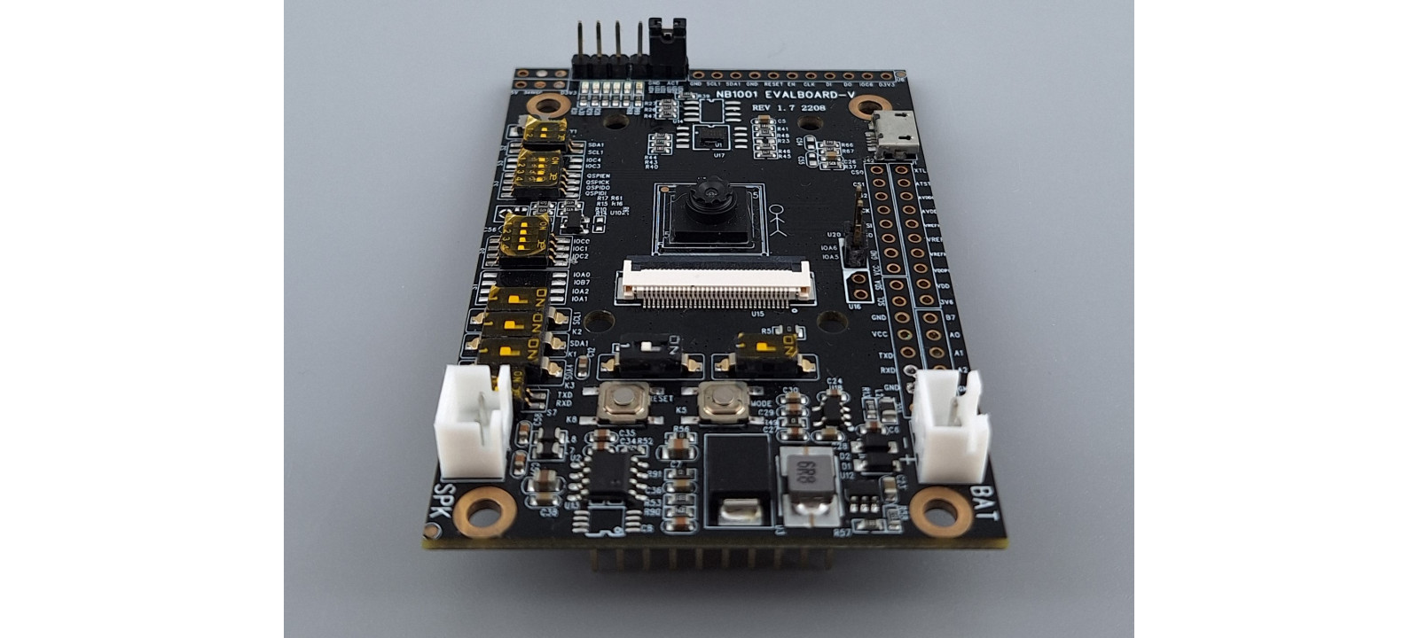 Monochrome(Black and White) AI camera module development board