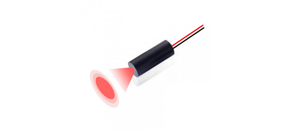 Laser module, diffuser laser, circular beam, laser spot, positioning ...