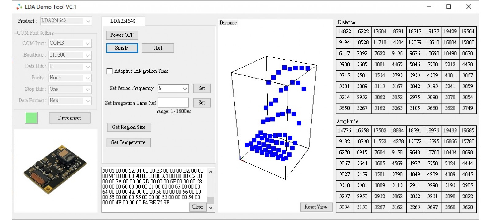 2m Micro 3D ToF Camera Sensor Module - IADIY Photonics