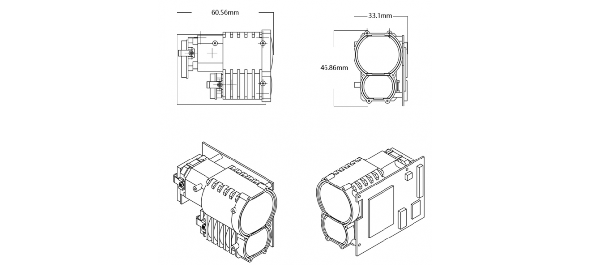 3km Long-Range Laser Rangefinder Module - IADIY Photonics
