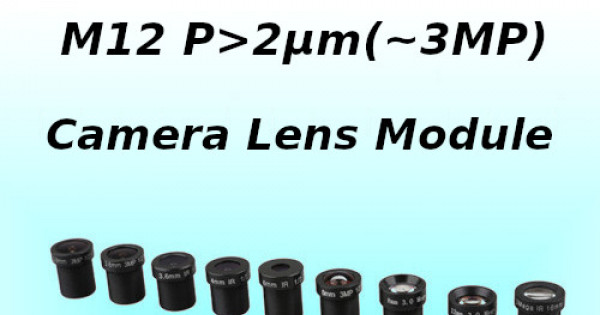 M12 Board Camera Lens-Ø7mm, 2µm Pixel Sensor