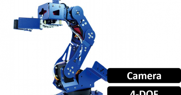 4-DOF Multifunction Robotic Arm for Desktop - IADIY Photonics