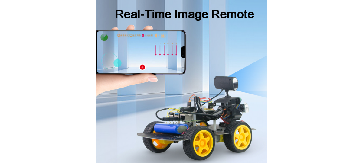 Smart Video RC Robot Car - IADIY Photonics