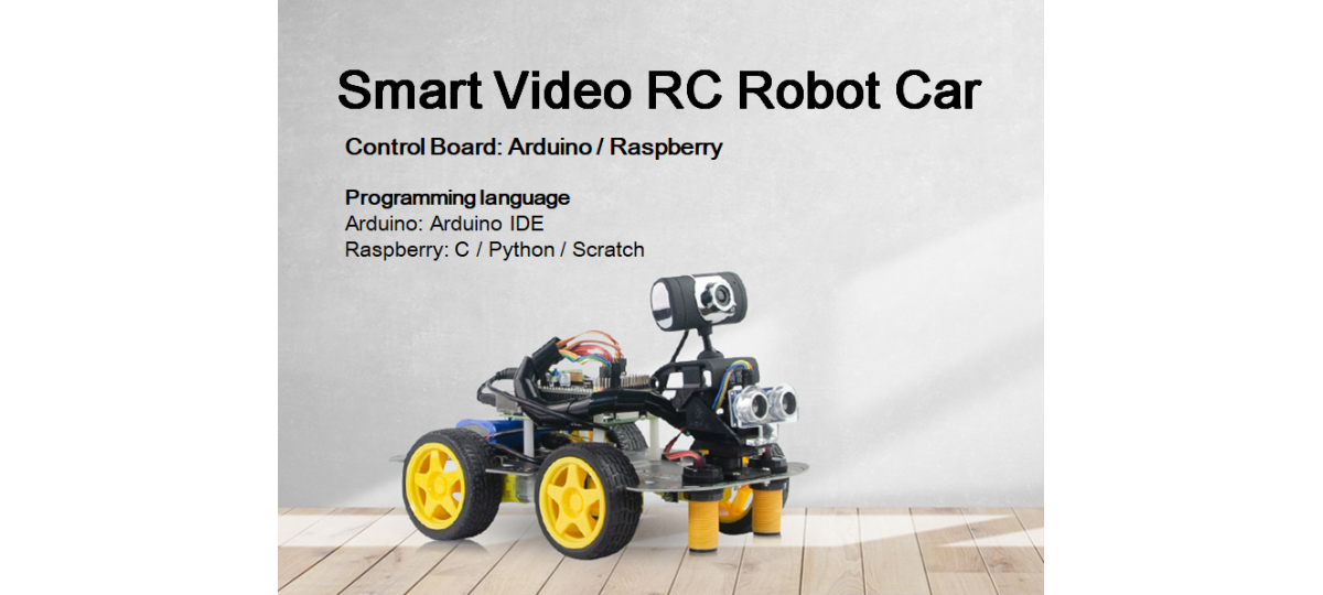 Smart Video RC Robot Car - IADIY Photonics