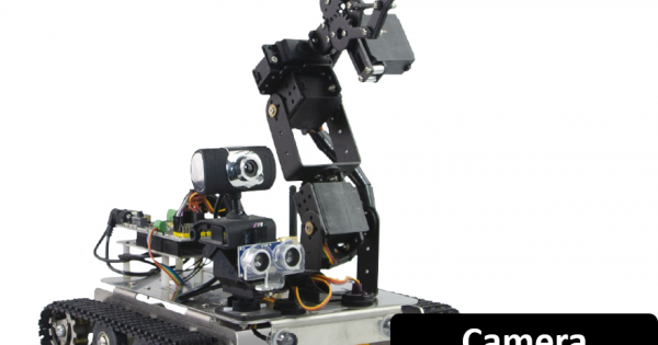 Smart Video RC Robotic Arm Tank - IADIY Photonics