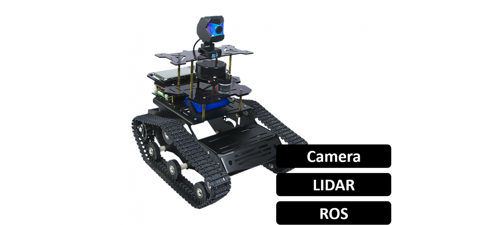ROS LIDAR Navigation Robot Tank - IADIY Photonics